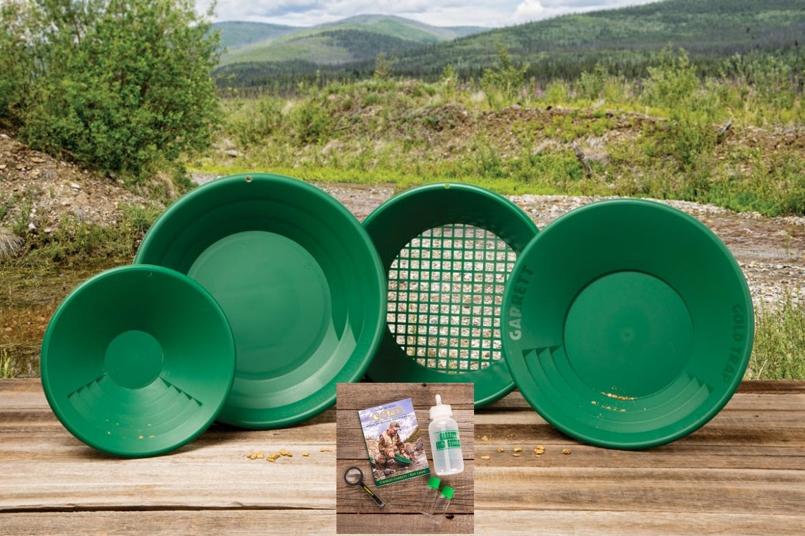 Garrett Deluxe Gold Panning Kit – Sylvania Metal Detectors
